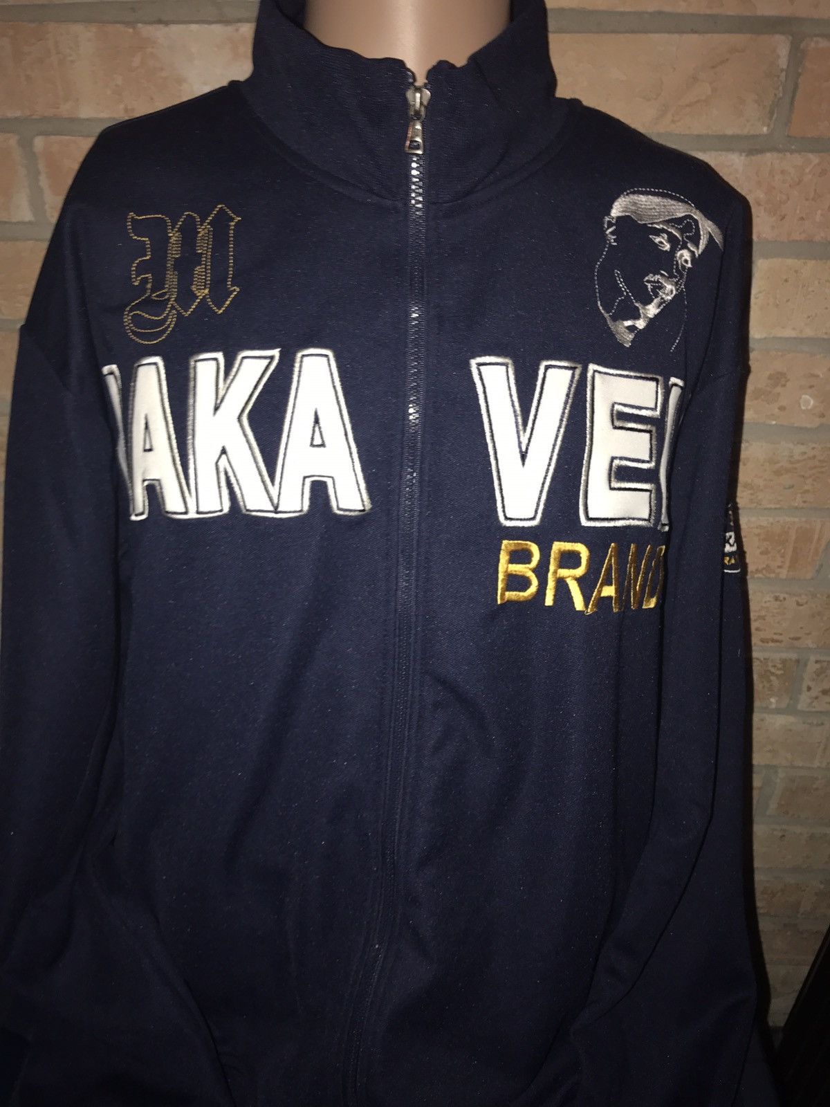 Makaveli Vintage Makaveli Branded Tupac Track Jacket | Grailed