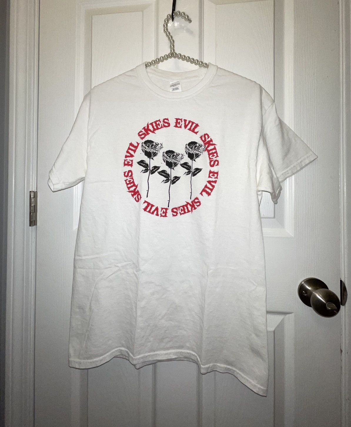 Half Evil Half Evil X Lil Skies Evil Skies T-Shirt | Grailed