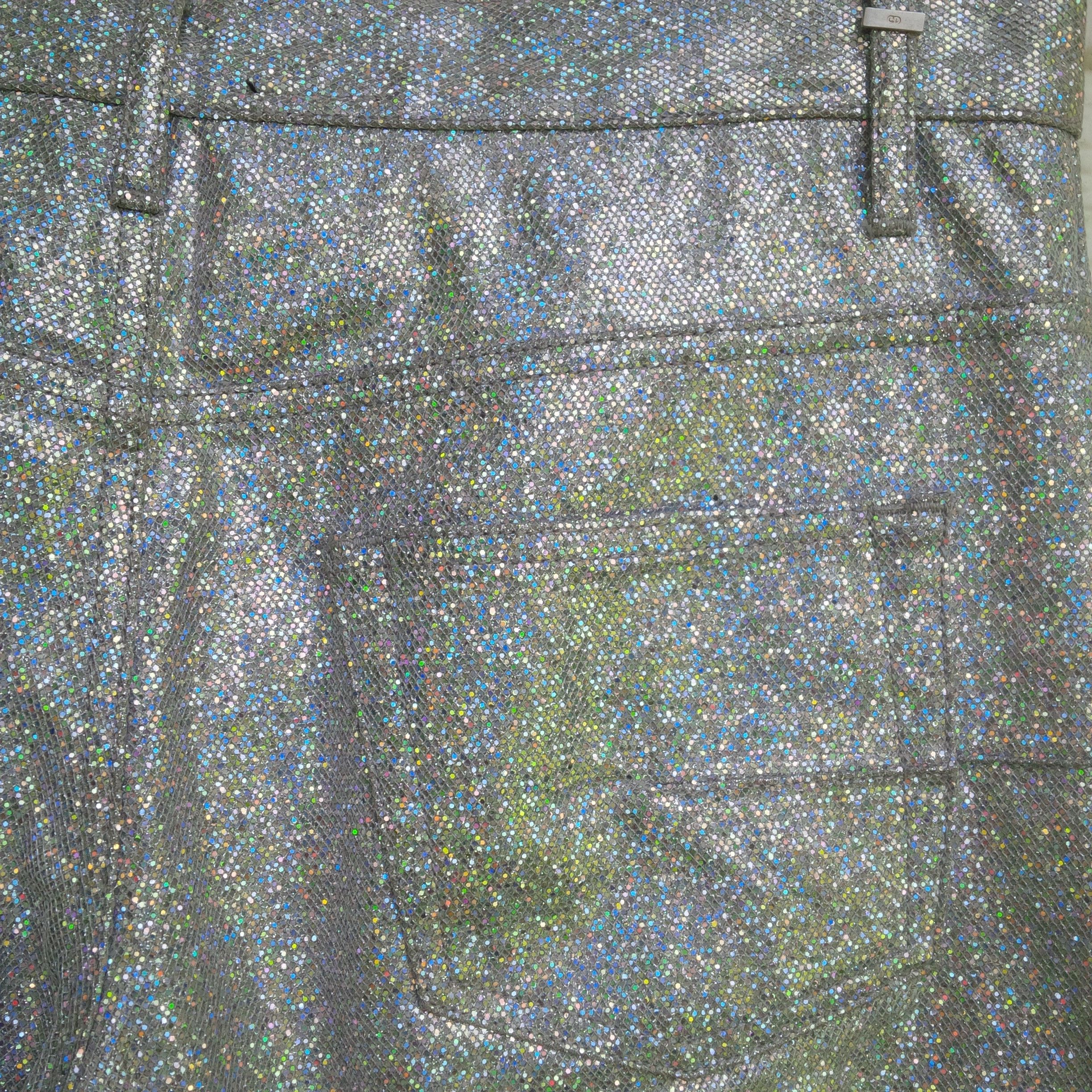 Dior SS06 runway glitter pants | Grailed