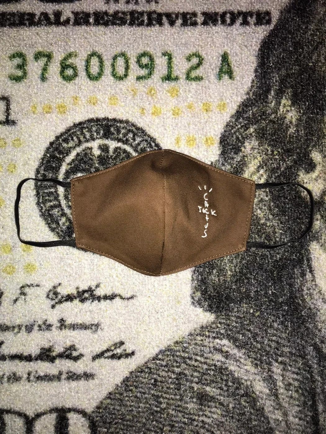 Travis Scott Travis Scott Cactus Jack Cloth Face Covering/Mask | Grailed