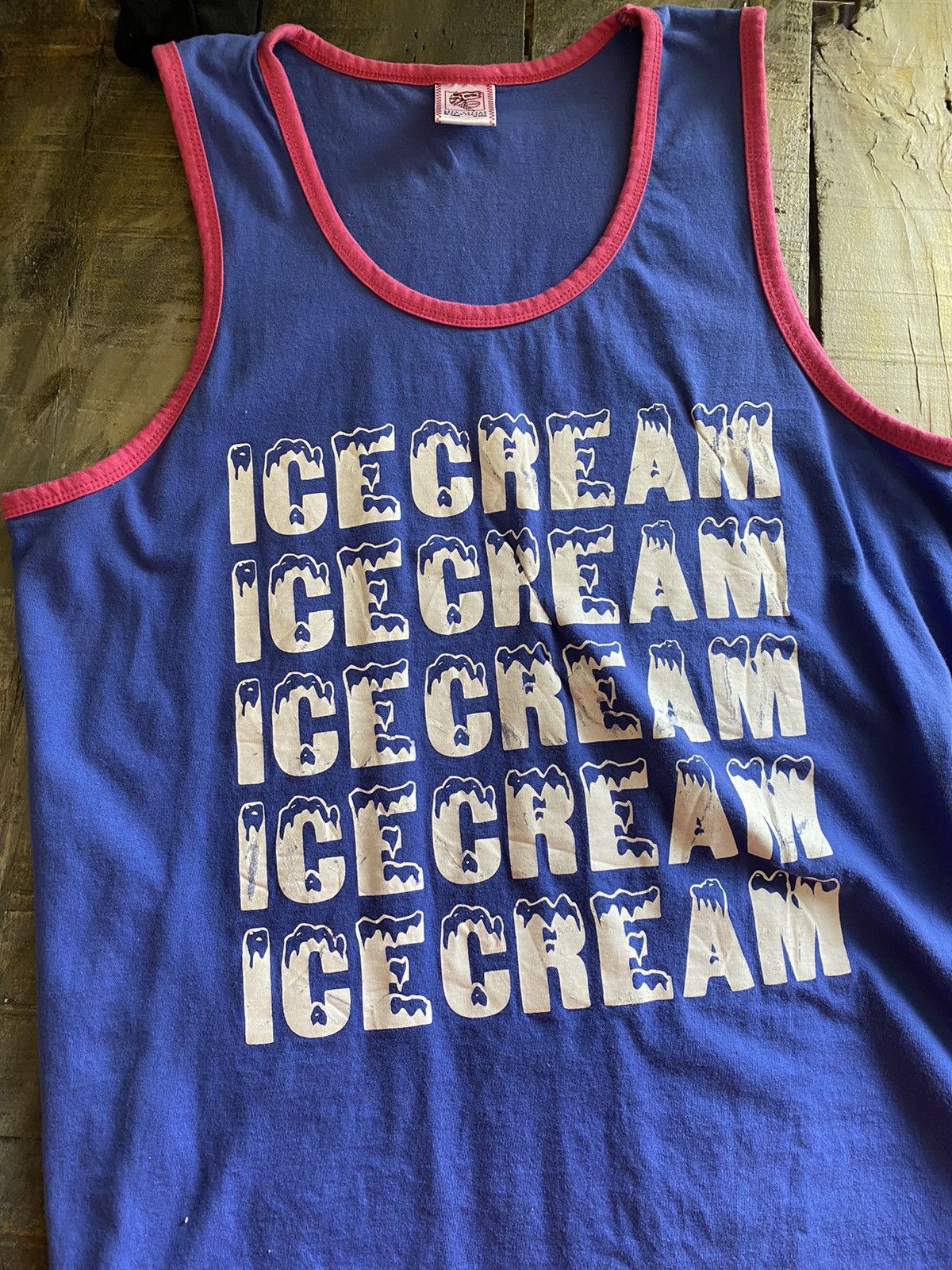 Icecream Racing Fox Melting Ice Cubes Tank | Grailed