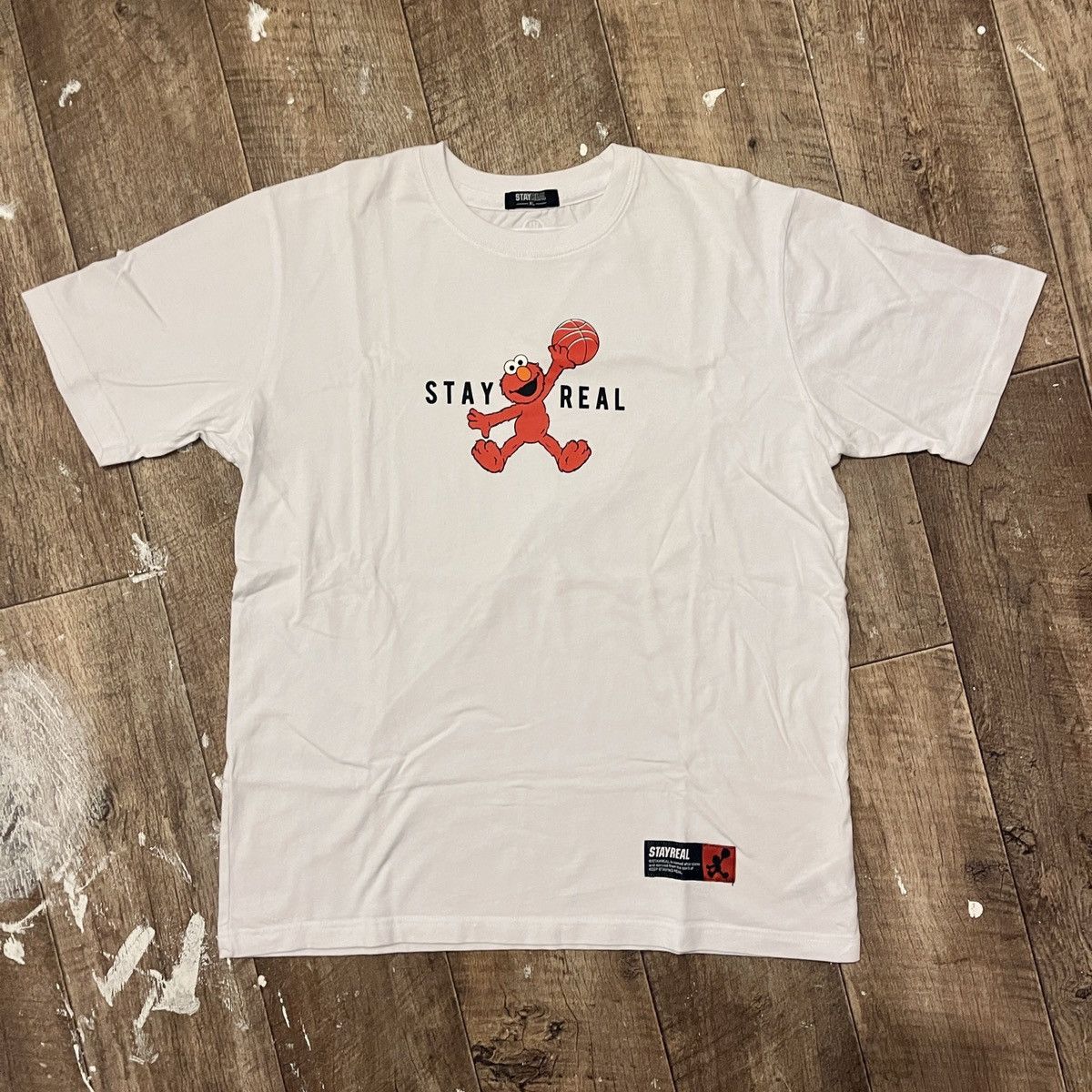 Streetwear StayReal Sesame Street Elmo Basketball Tee | Grailed