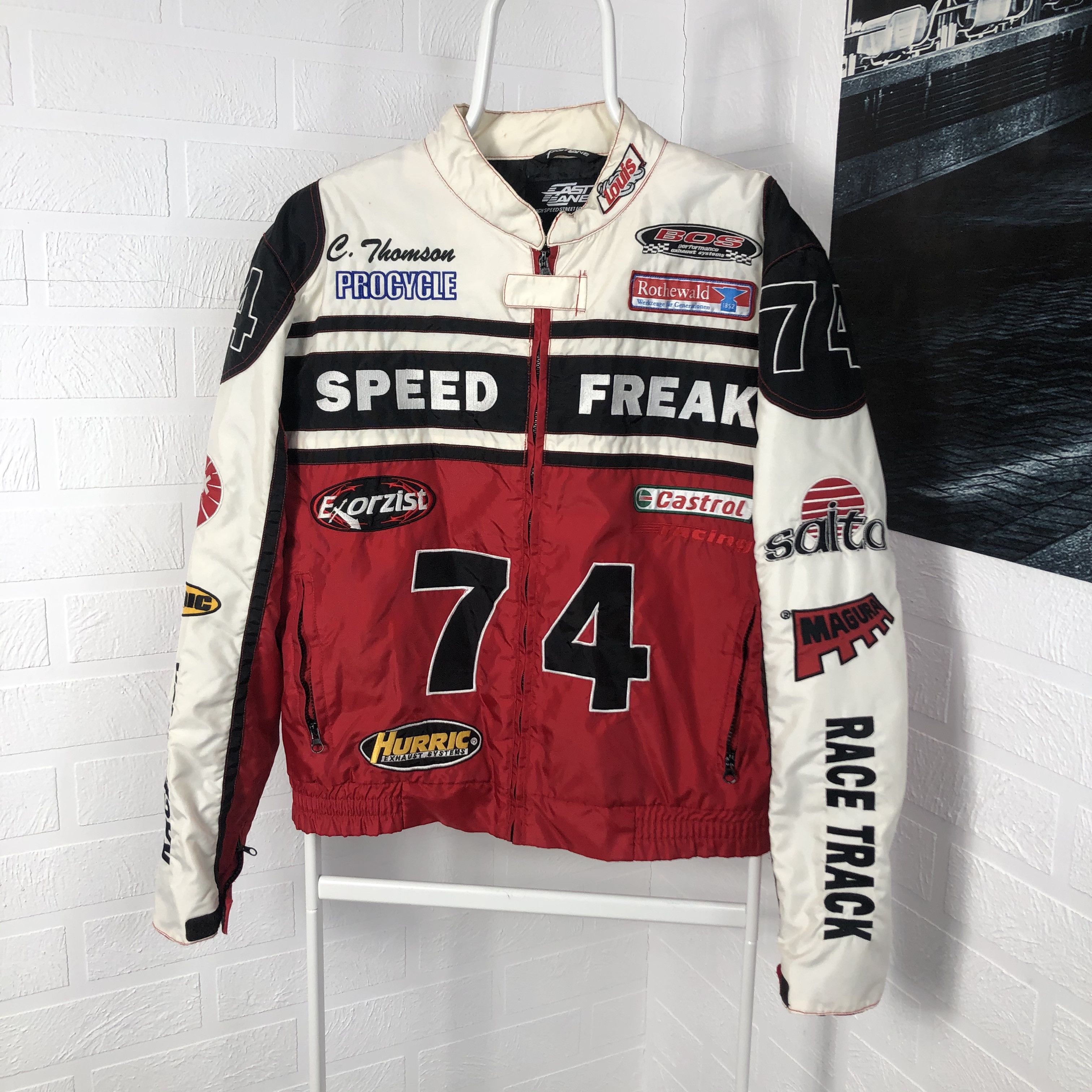 Vintage 🔥 Vintage SPEED FREAK Racing Bombers | Grailed