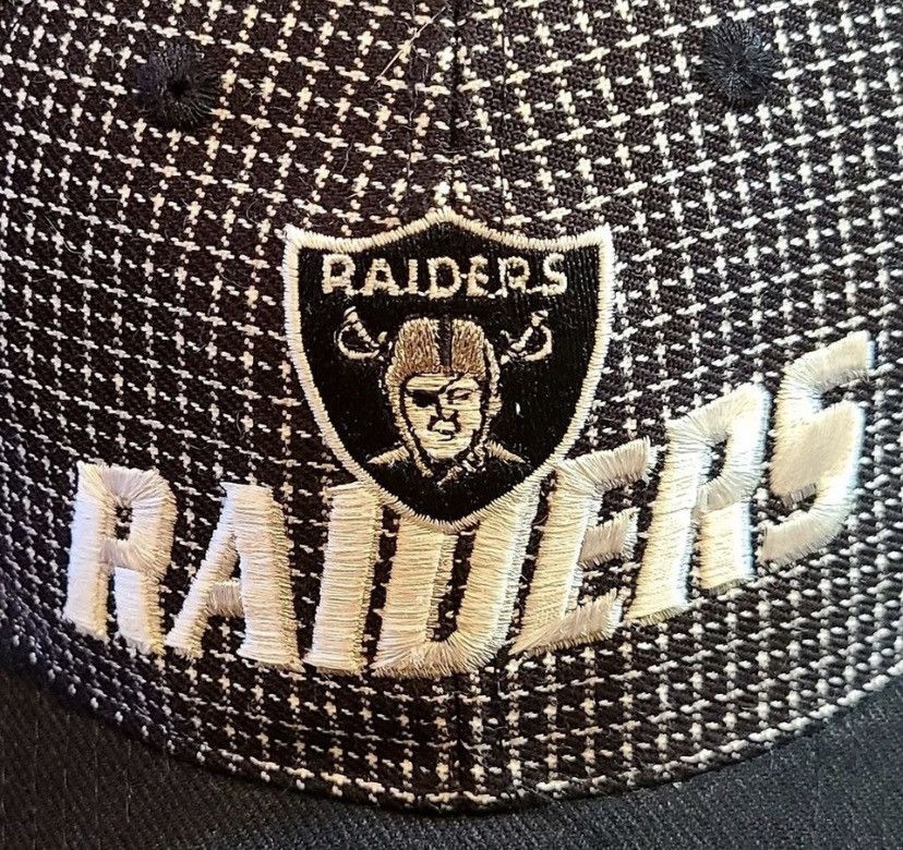 Champion Raiders Hat Vintage 90's Sharktooth Laser Shadow Logo | Grailed