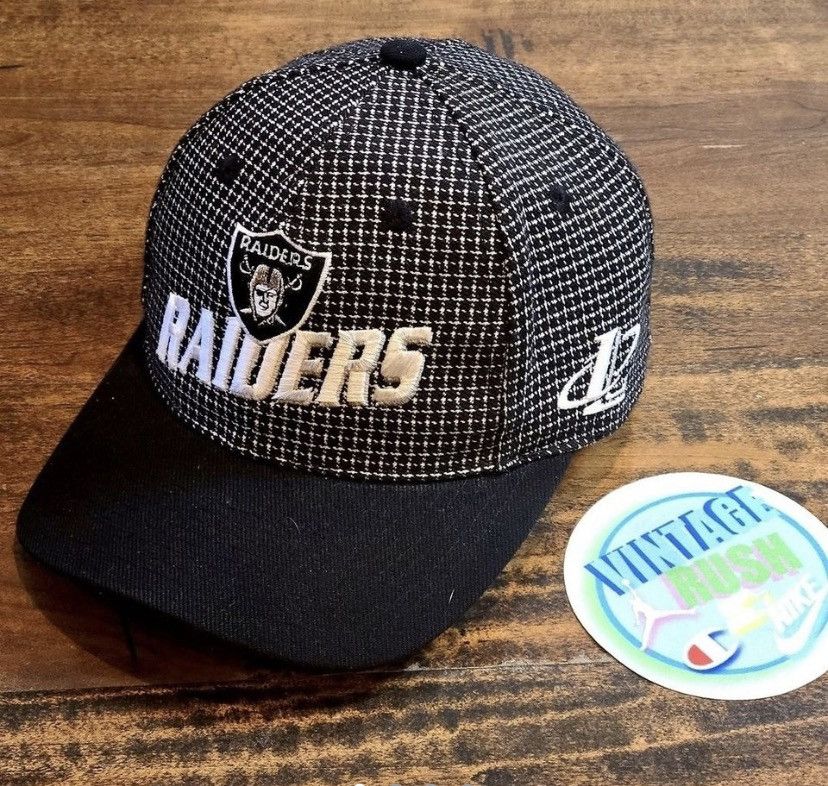 Champion Raiders Hat Vintage 90's Sharktooth Laser Shadow Logo | Grailed