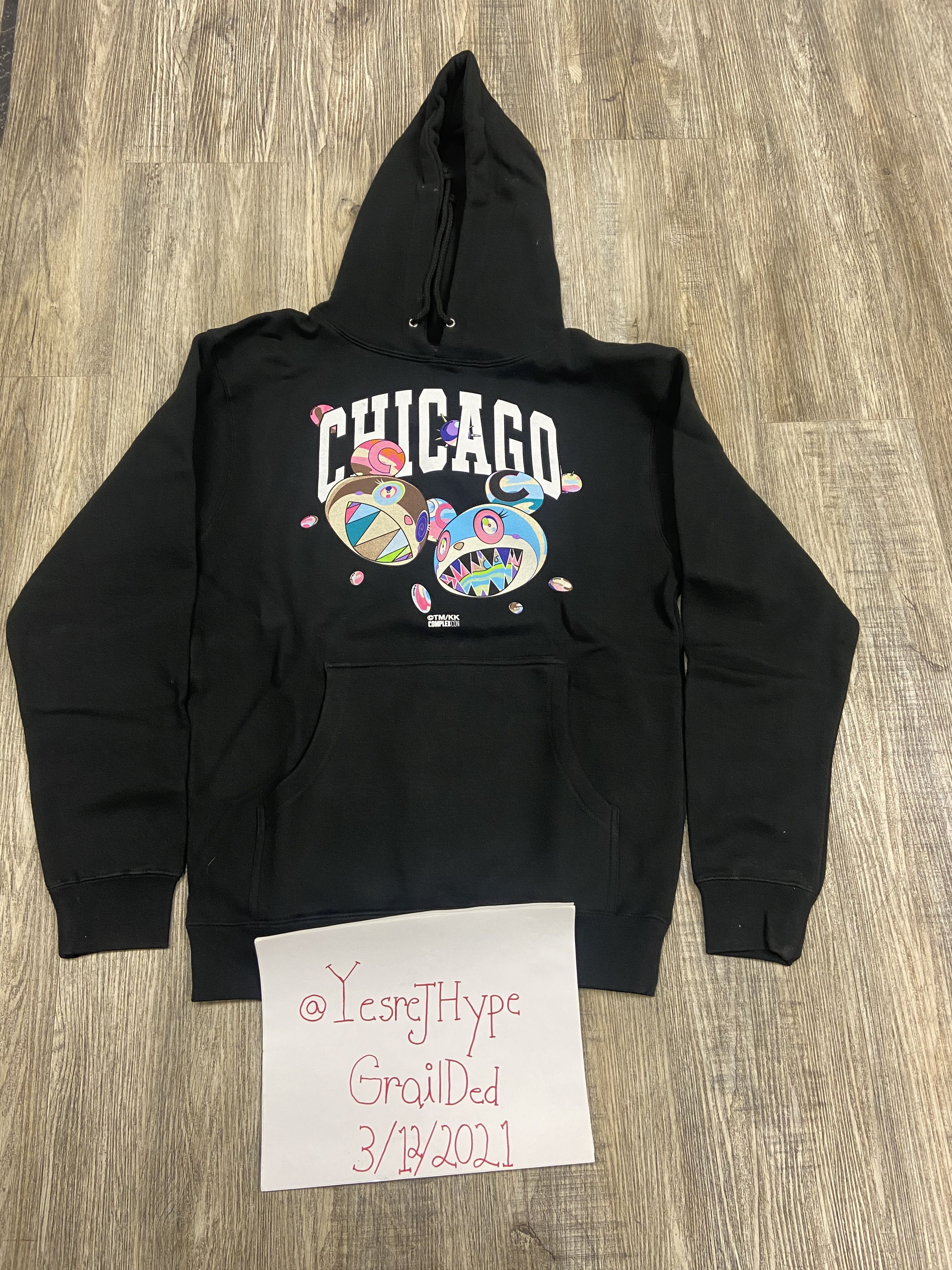 Takashi Murakami Murakami Chicago Discord Hoodie Grailed