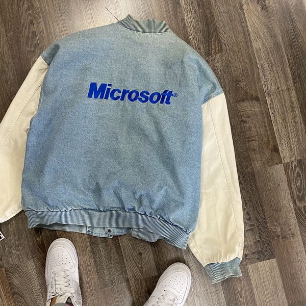 Vintage Microsoft varsity jacket vintage | Grailed