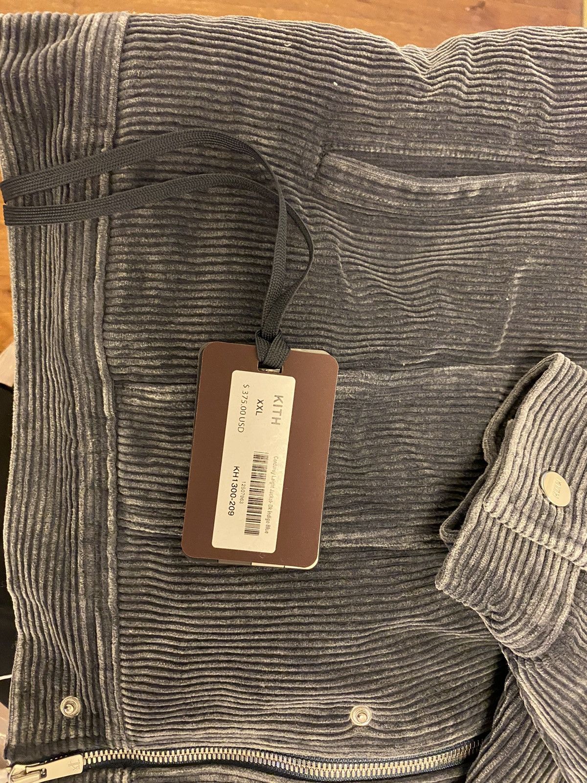 Kith Kith Corduroy Laight Jacket Dark indigo Blue | Grailed