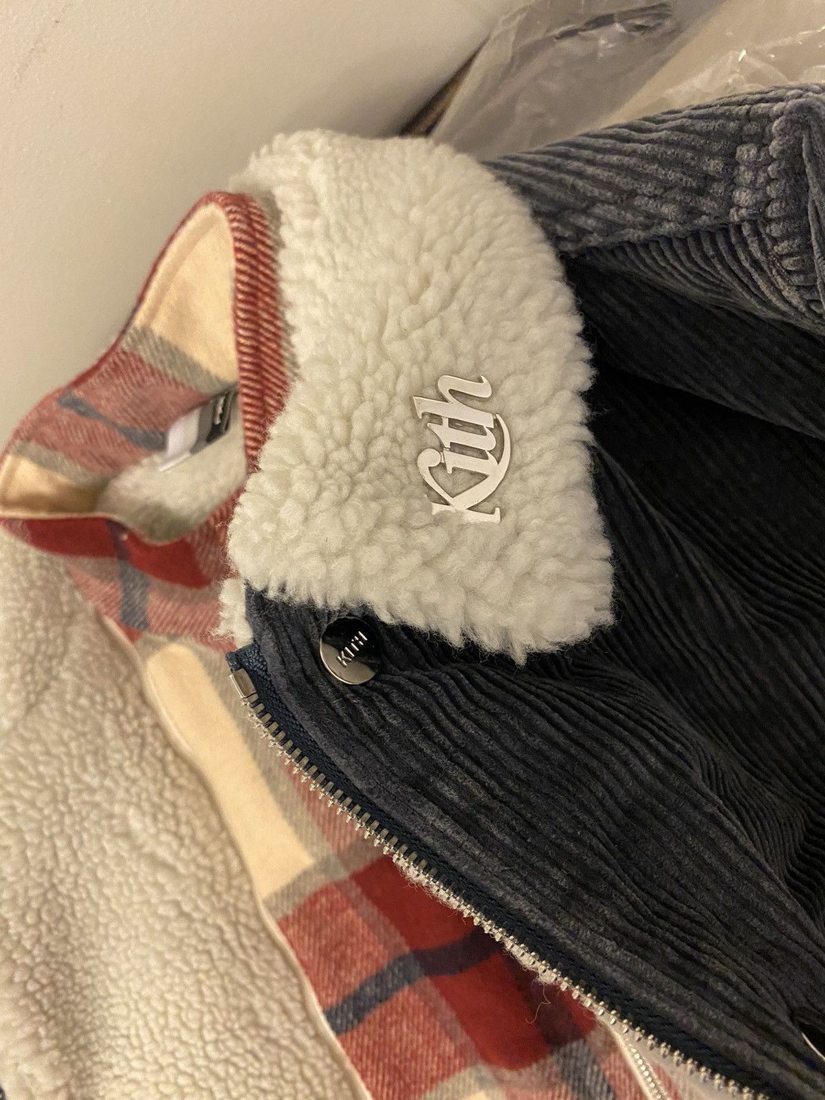 Kith Kith Corduroy Laight Jacket Dark indigo Blue | Grailed