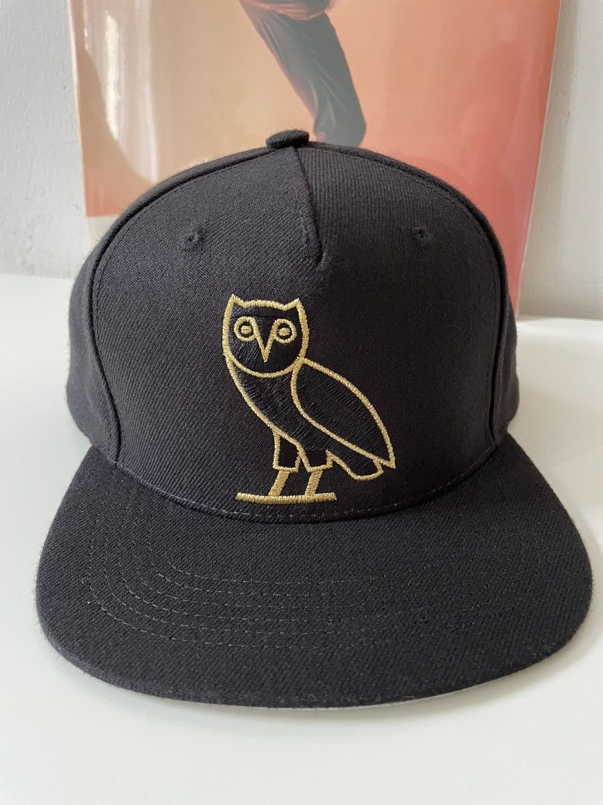 Octobers Very Own OVO Owl Logo Snapback Cap Black | Grailed