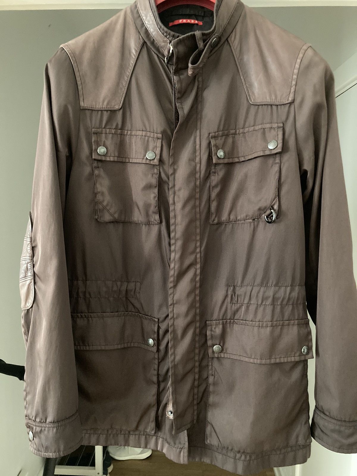 Prada Prada motorcycle jacket | Grailed