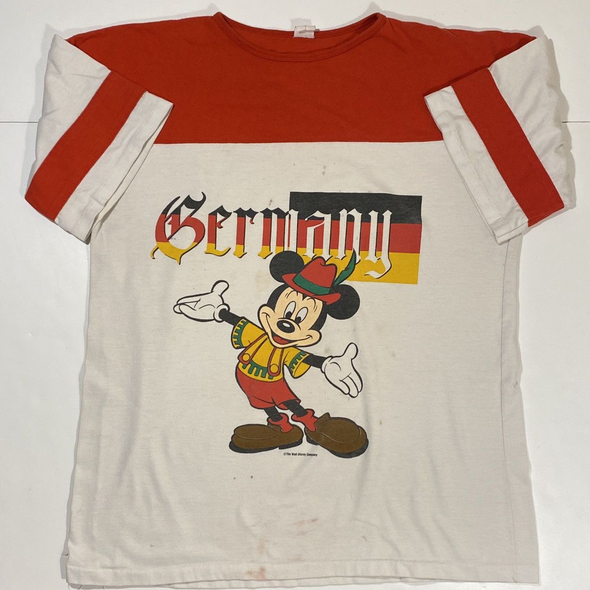Disney × Streetwear × Vintage Vintage Mickey Mouse Germany Tee | Grailed