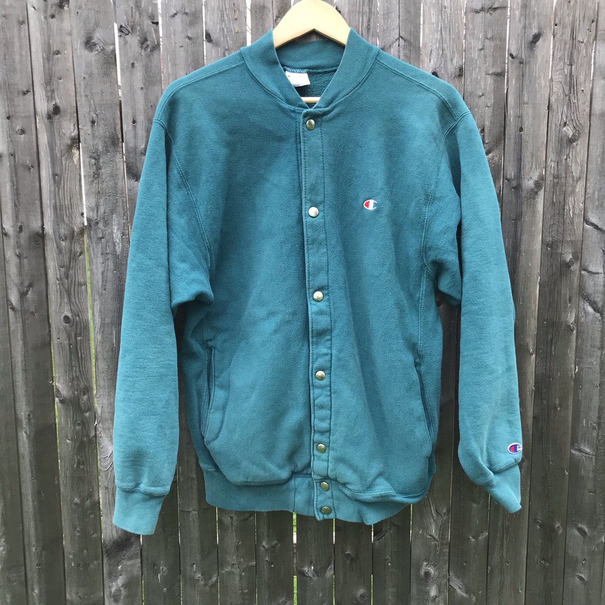 Champion Vintage 80s champion button-down reverse weave | Grailed