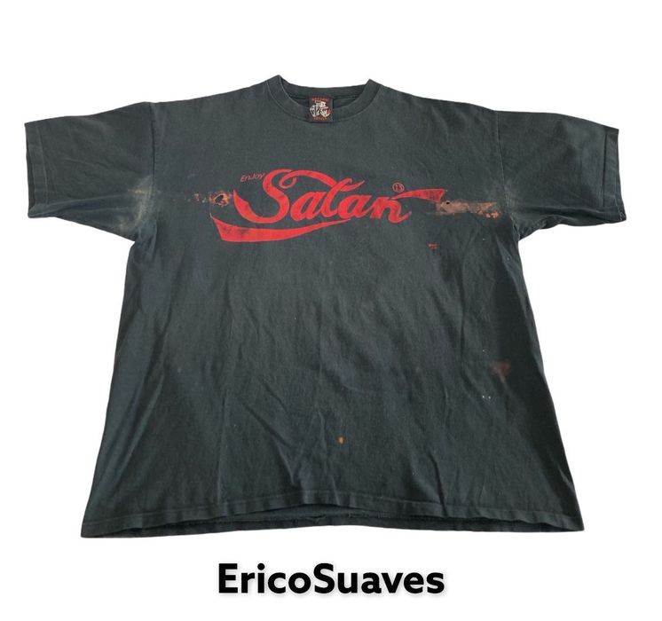 Vintage Vintage 80s Enjoy Satan / Coca Cola Parody 666 Devil Tee | Grailed
