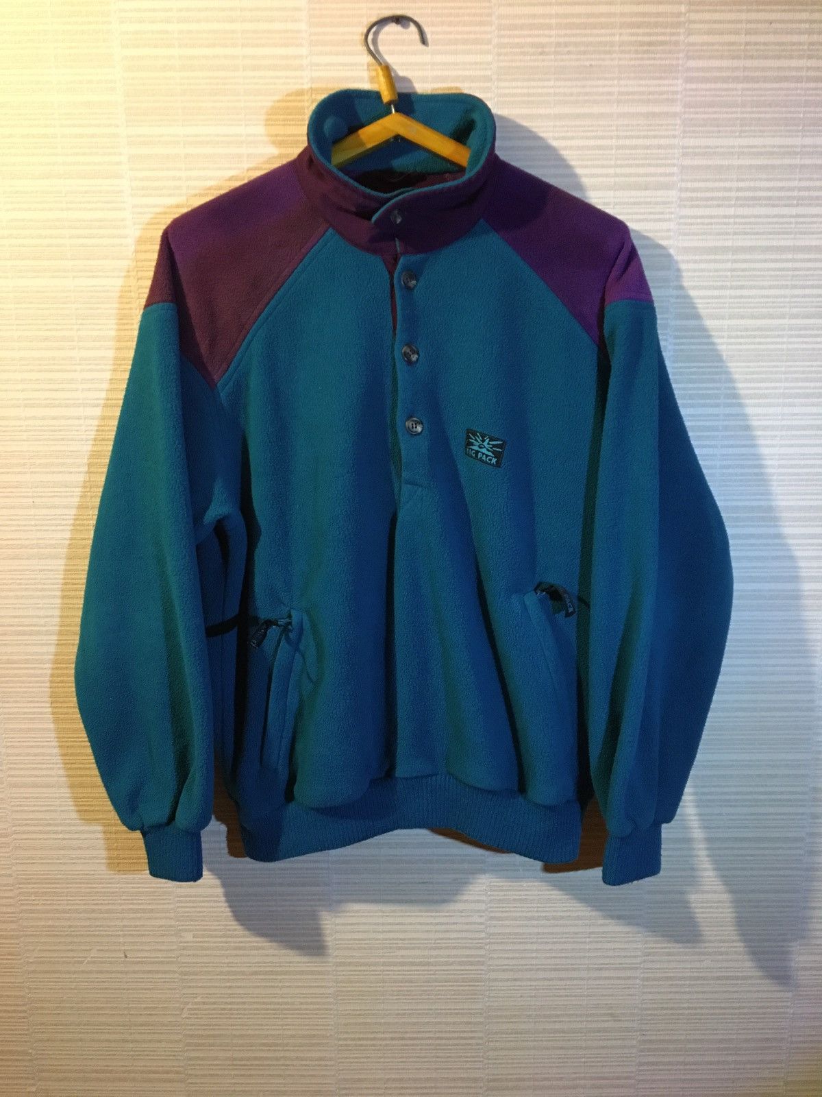 Japanese Brand × Vintage Vintage Big pack Trevira husky fleece jacket ...