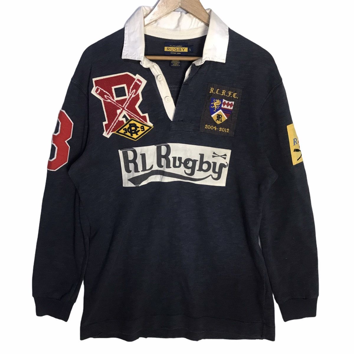 Polo Ralph Lauren × Ralph Lauren Ralph lauren rugby patches shirt | Grailed