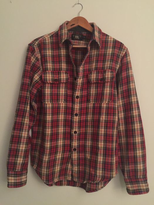 RRL Ralph Lauren RRL Flannel Work Shirt | Grailed
