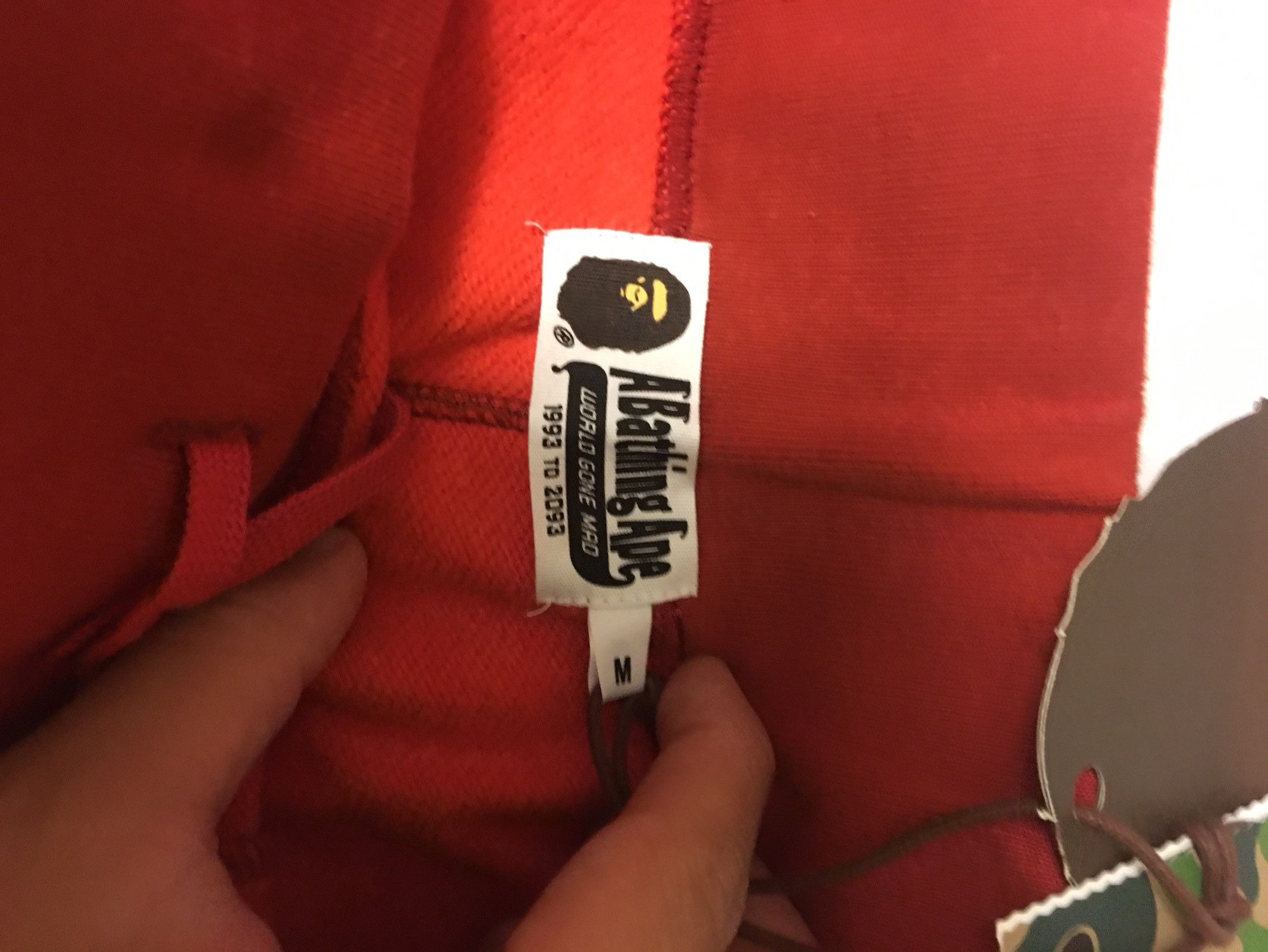 Bape Bape Red Camo Sweatpants | Grailed