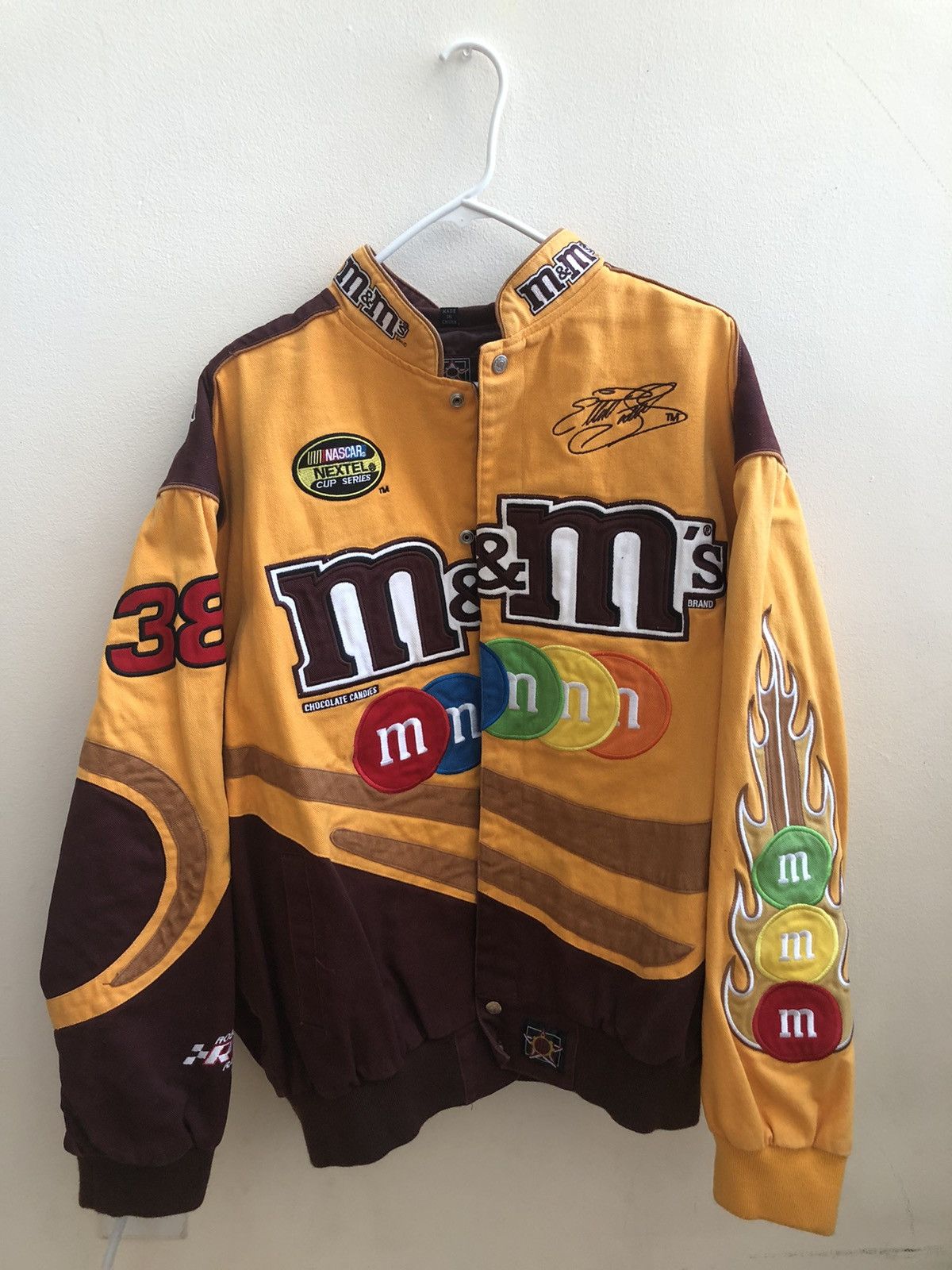 NASCAR × Streetwear × Vintage NASCAR JH Design M&M Jacket, Elliott ...