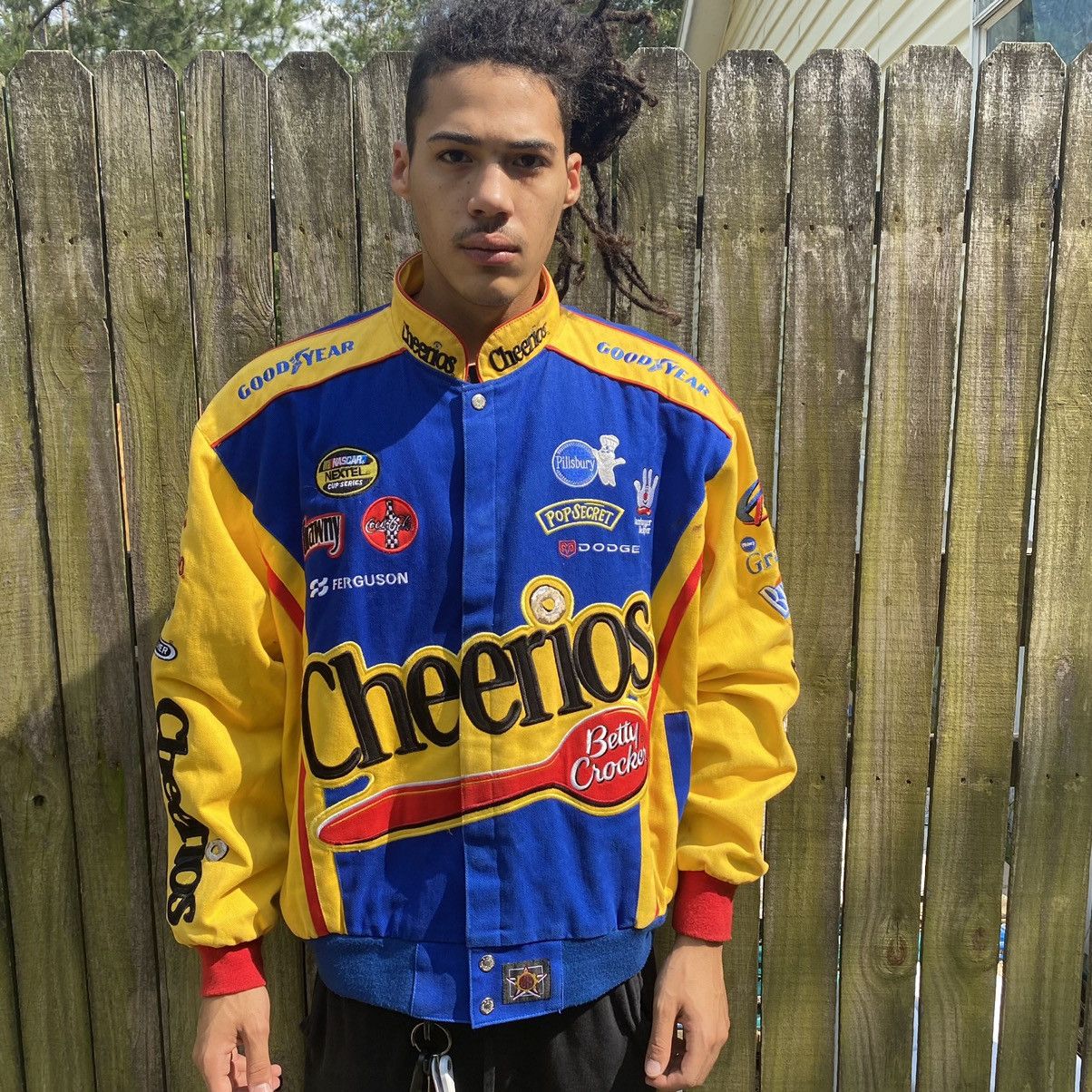 NASCAR × Vintage Vintage Cheerios nascar jacket | Grailed