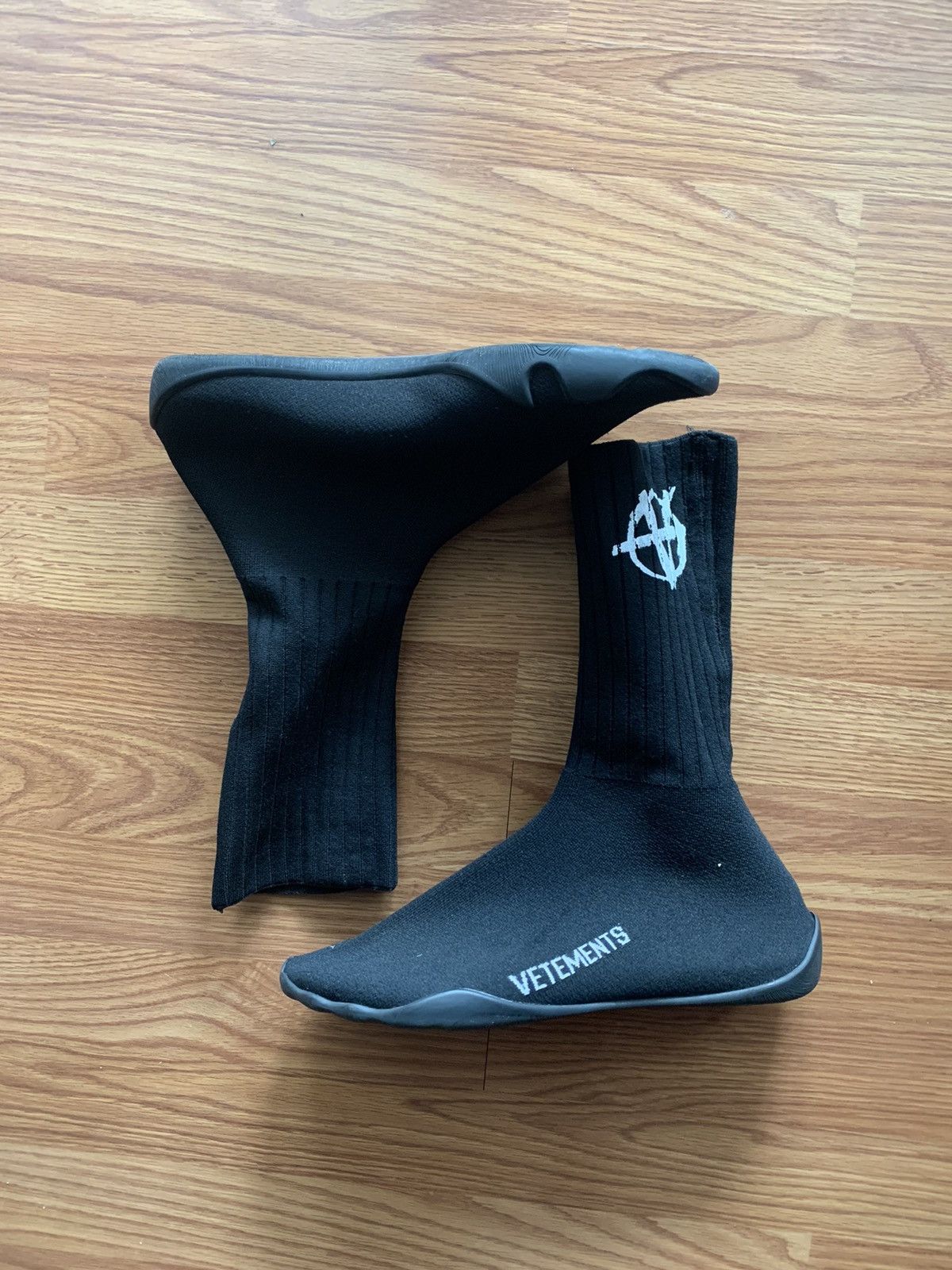 Vetements Aw19 Karate Anarchy Sock Sneakers | Grailed
