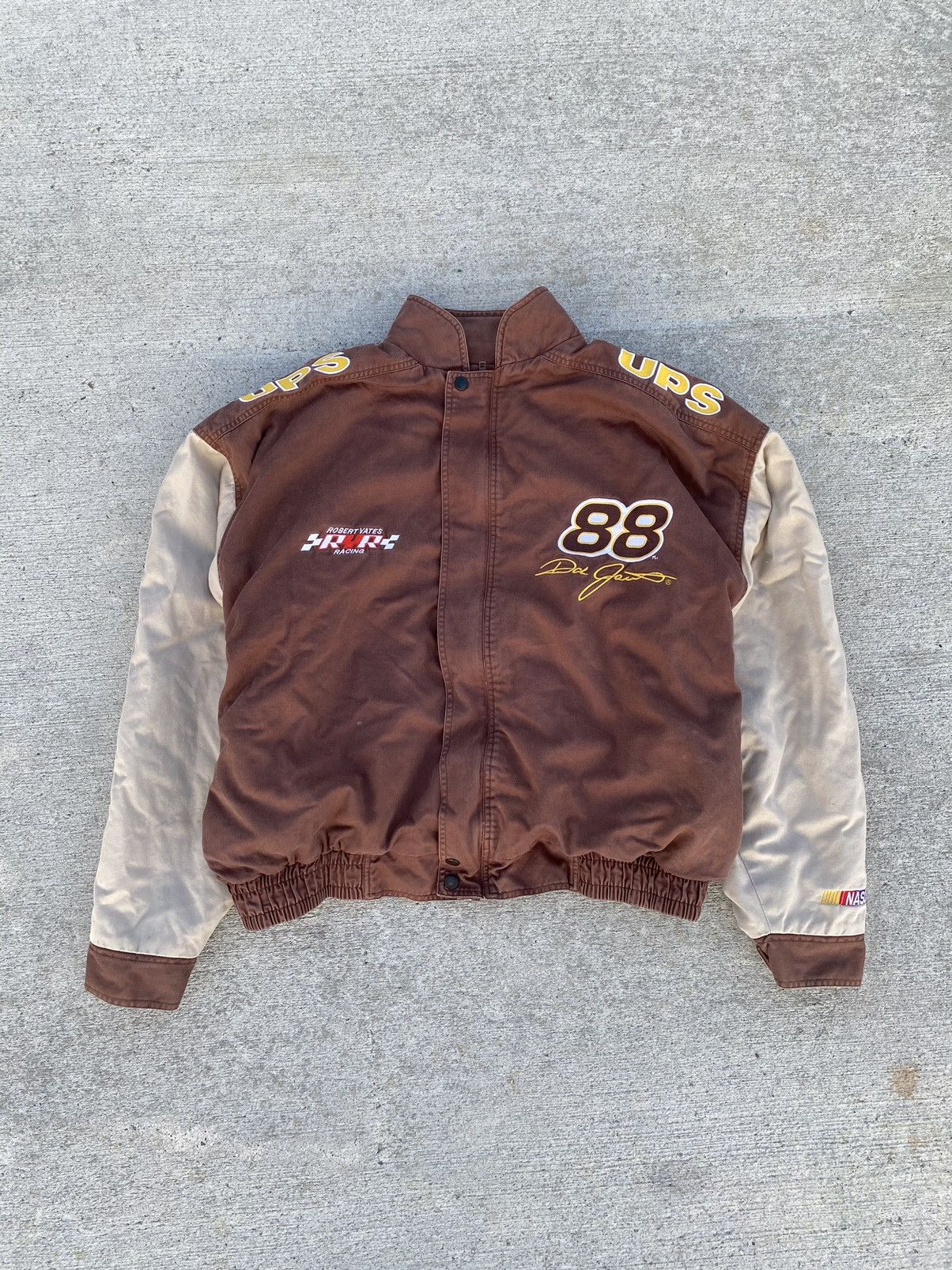 Racing × Streetwear × Vintage Vintage UPS Racing Jacket | Grailed