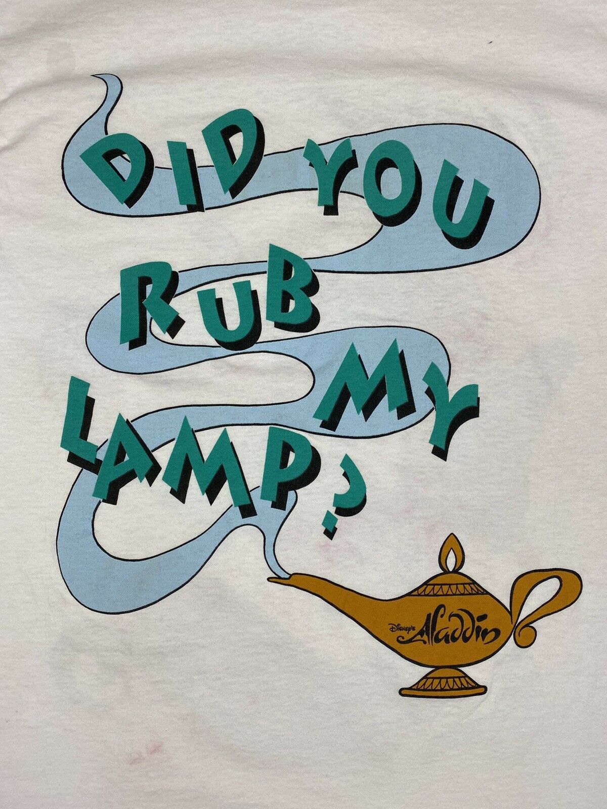 Disney × Vintage 90s Aladdin Genie Rub My Lamp | Grailed