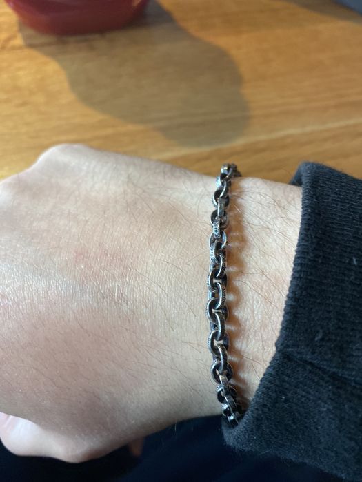 Chrome Hearts Chrome Hearts Paper Chain Bracelet | Grailed