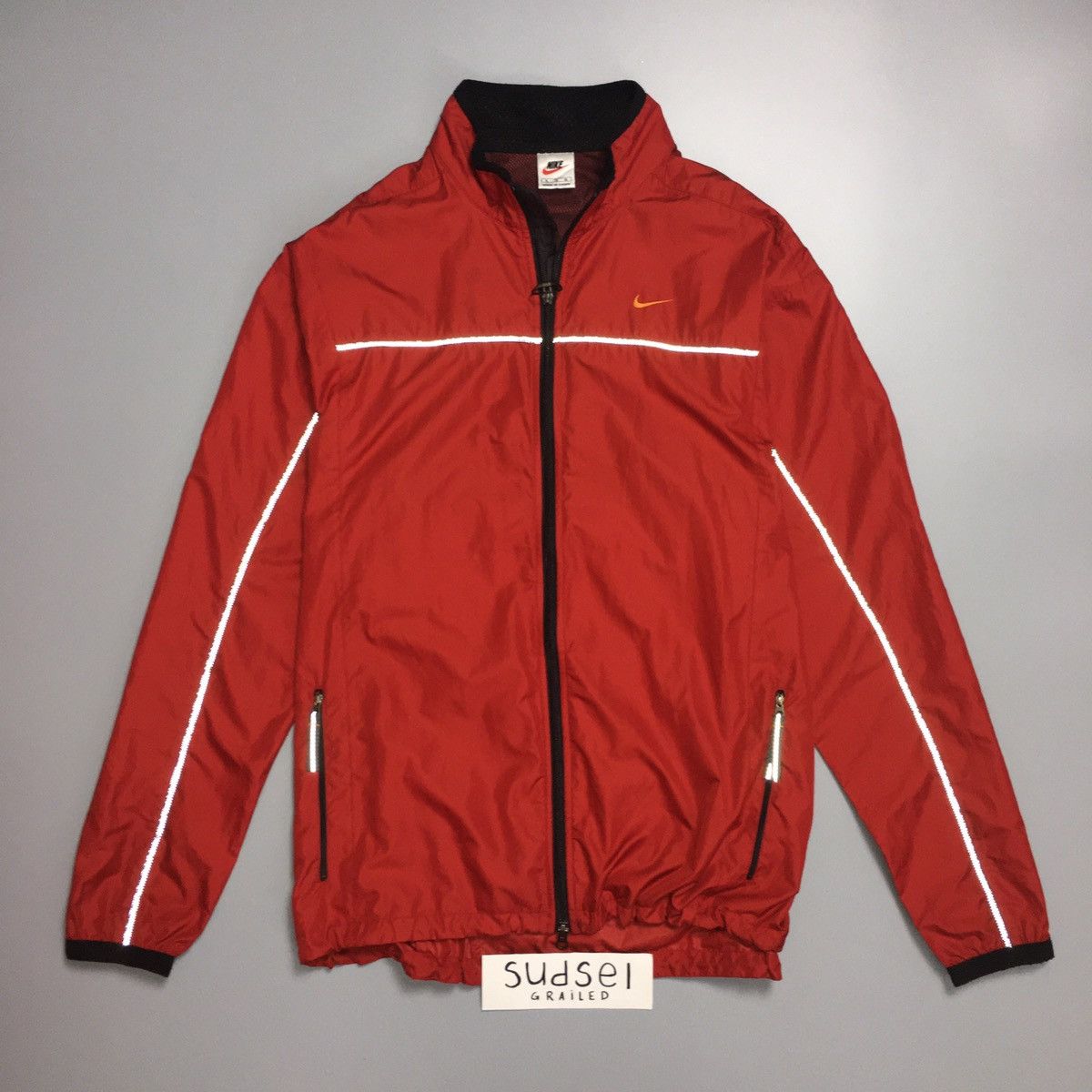 Nike × Nike ACG × Vintage Nike vintage reflective windbreaker ...