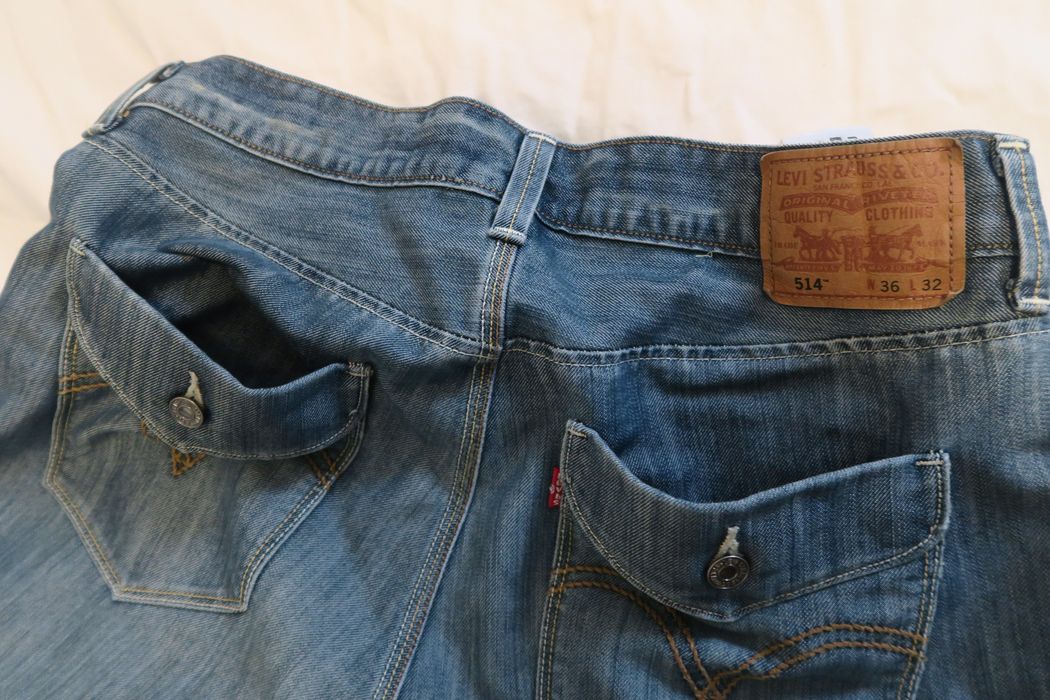 Levi's Levis 514 Double Flap Pockets Slim Straight Detroit Jeans | Grailed