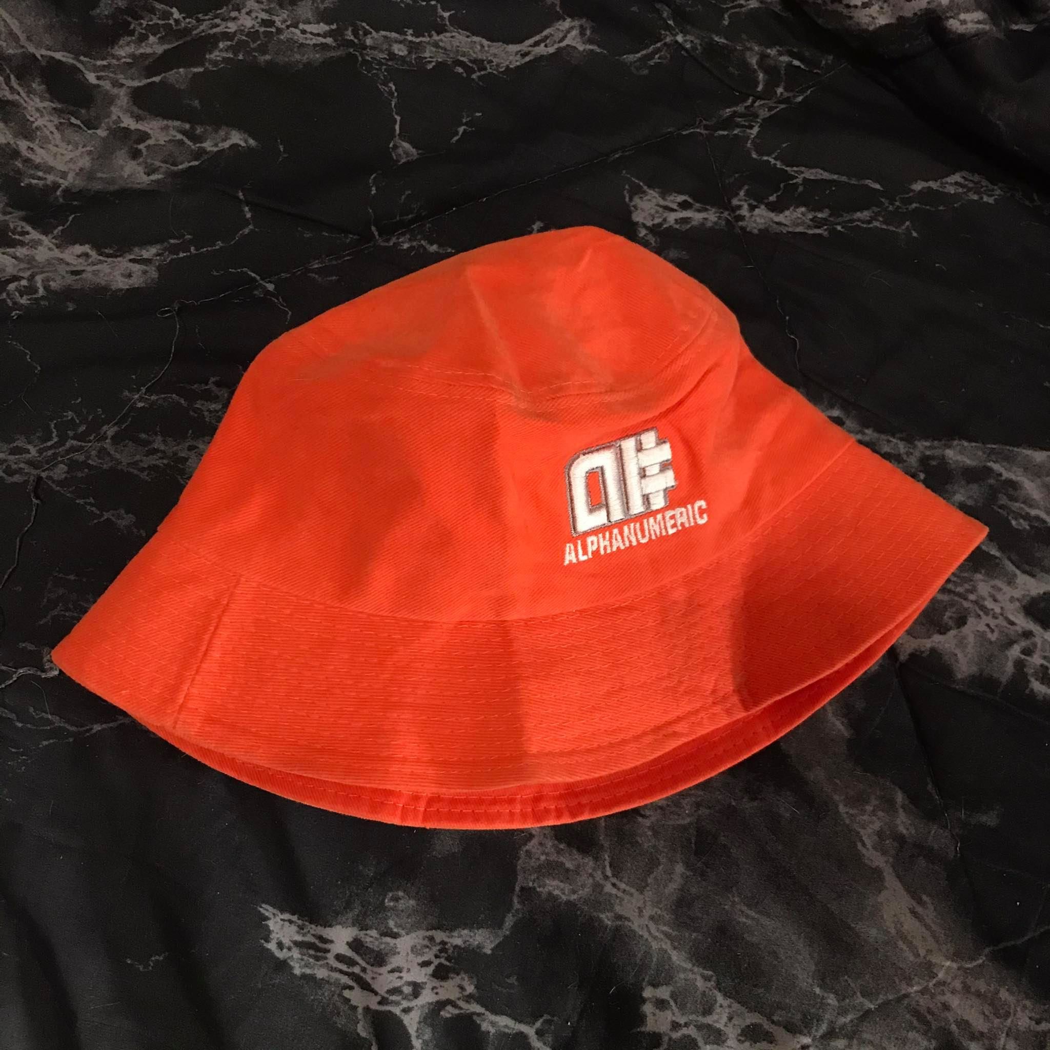 Alphanumeric × Vintage A# Alpha Numeric Skateboard Bucket-hat Logo 90s ...