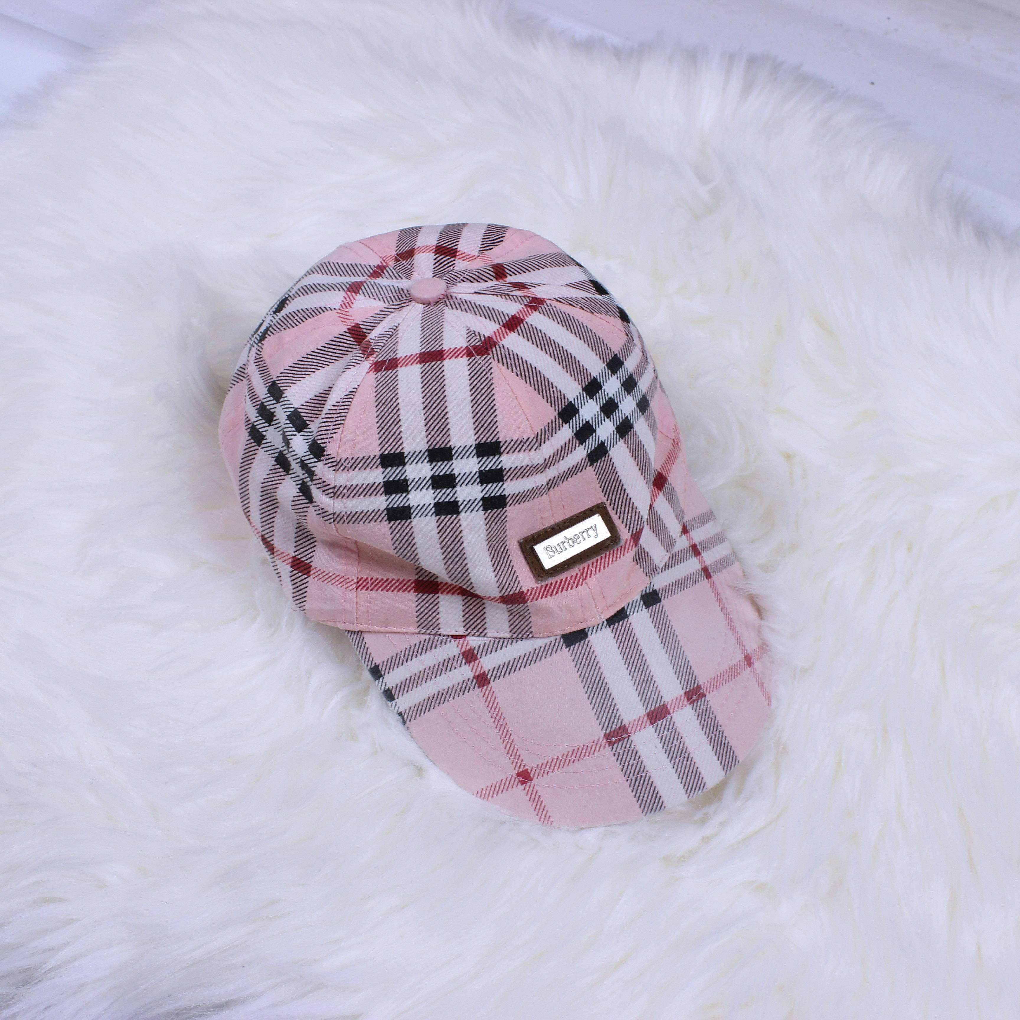 Burberry Vintage burberry golf cap rare pink | Grailed