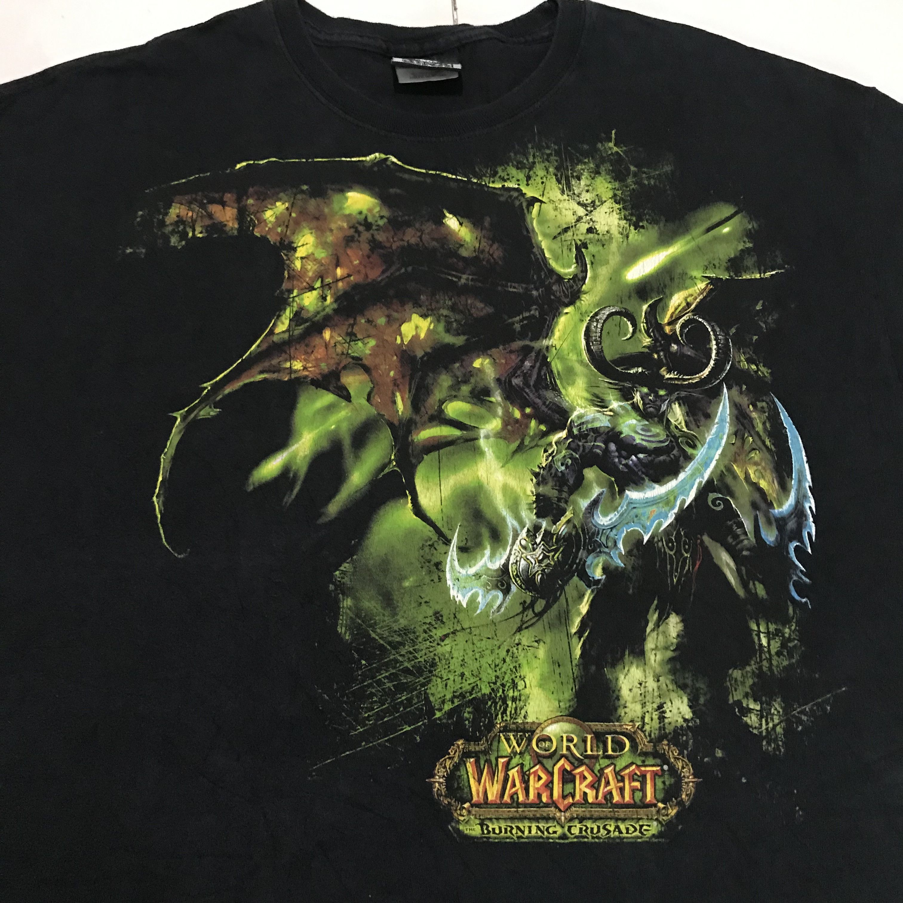 Vintage Jinx Blizzard World Of Warcraft The Burning Crusade T Shirt ...