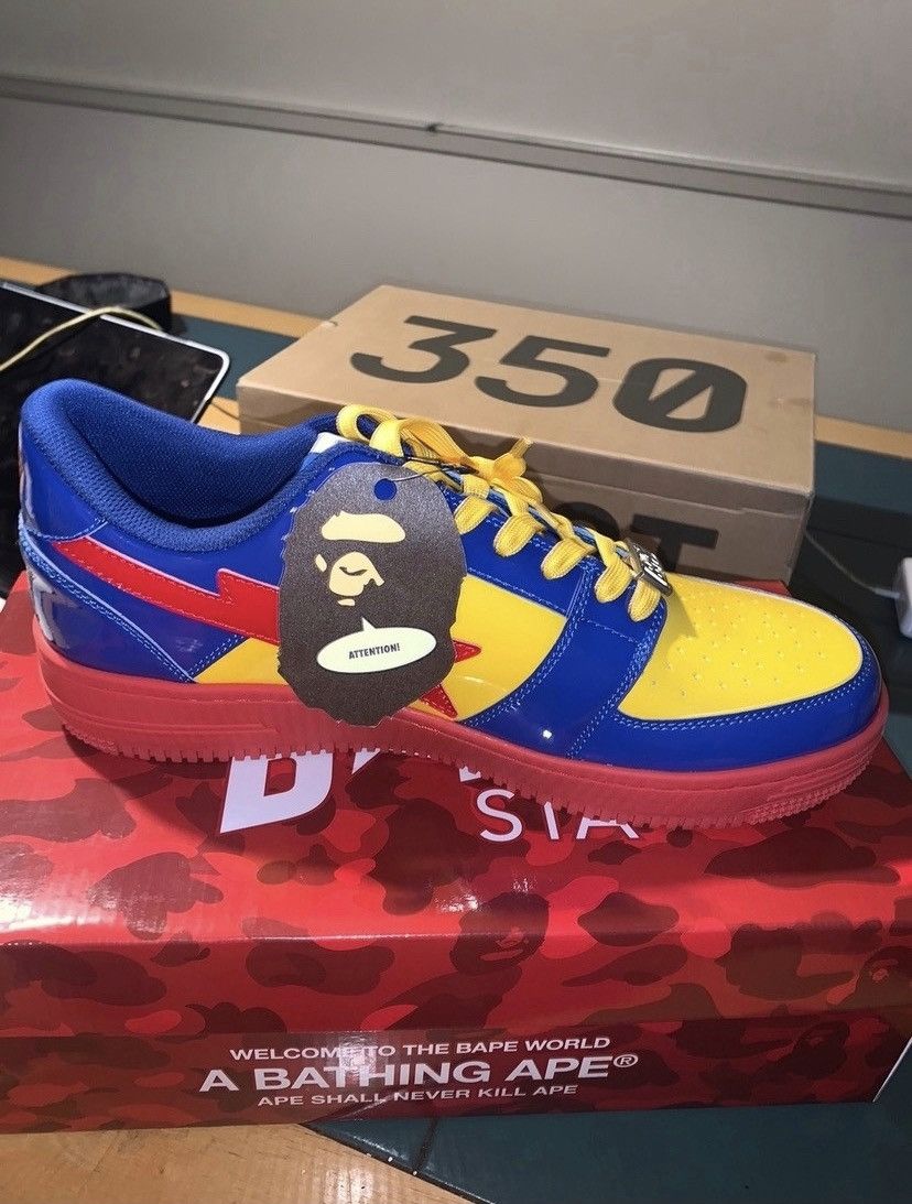 Bape × Dc Comics Bapes x DC Comics “Superman Bapsta” (2021) | Grailed