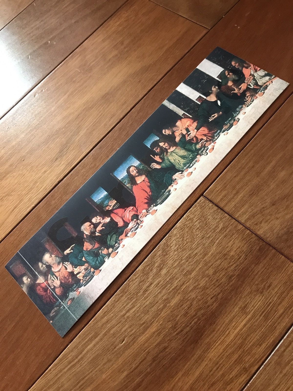 Supreme Supreme last supper full tab box logo sticker | Grailed