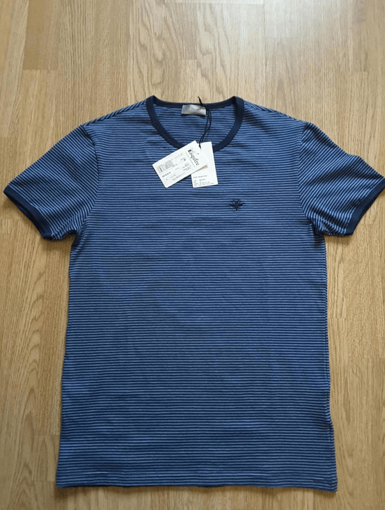 Dior Insect / Moth / Bee Striped T-Shirt | Grailed