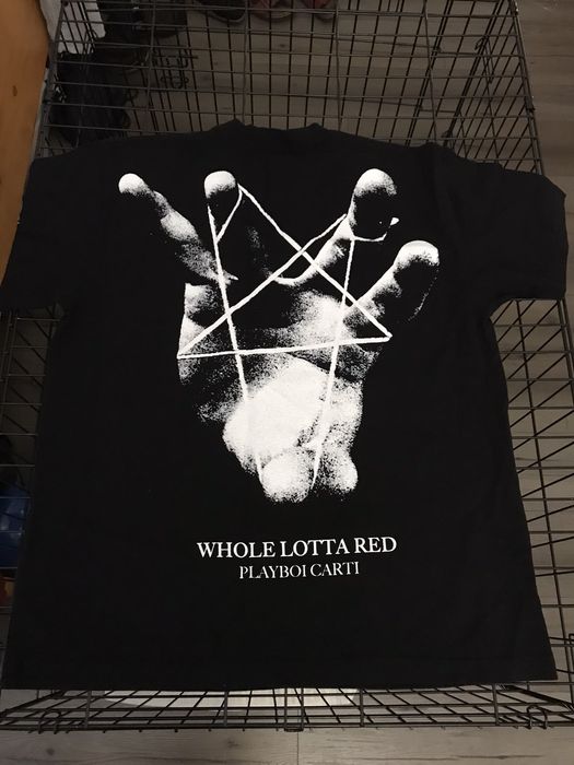 Playboi Carti Playboi Carti "Teeth" Tee Whole Lotta Red Merch | Grailed