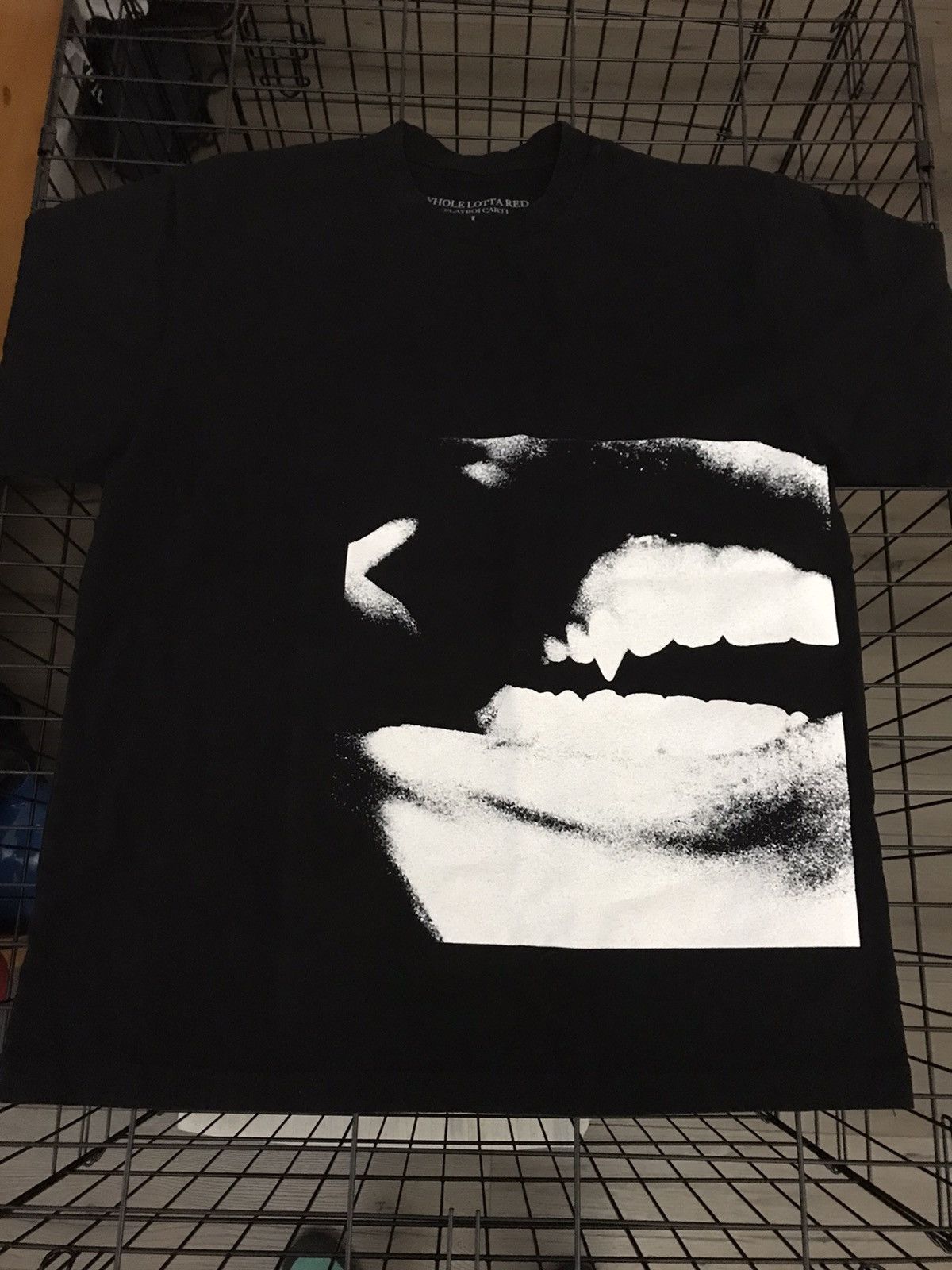 Playboi Carti Playboi Carti "Teeth" Tee Whole Lotta Red Merch | Grailed