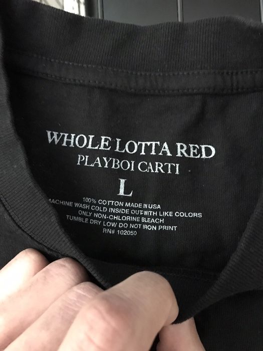 Playboi Carti Playboi Carti "Teeth" Tee Whole Lotta Red Merch | Grailed