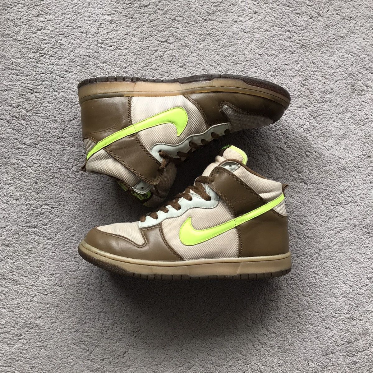 Nike × Vintage Vintage Nike Dunk ‘Shrek’ | Grailed