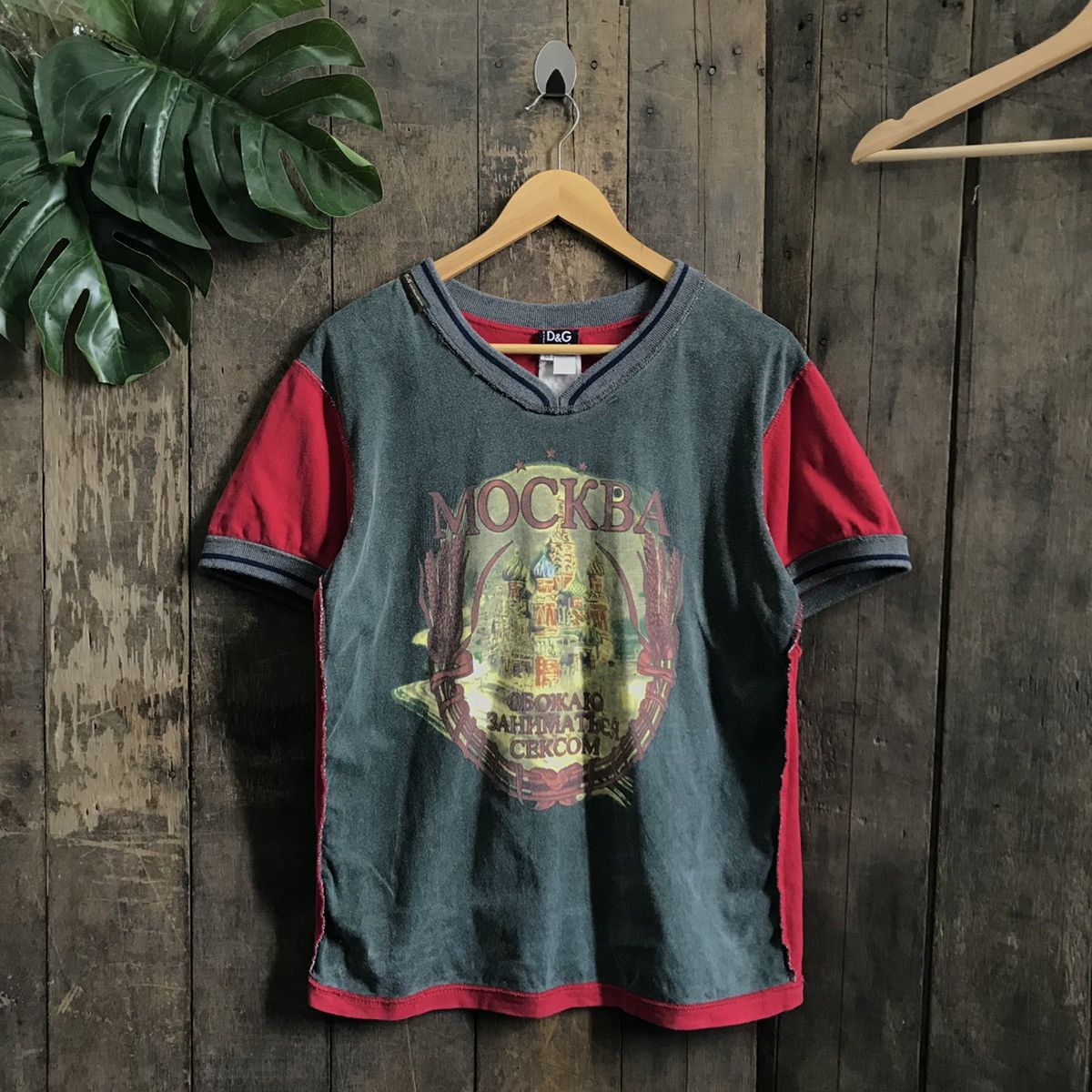 Dolce & Gabbana Vintage Dolce & Gabbana Mockba Tshirt | Grailed