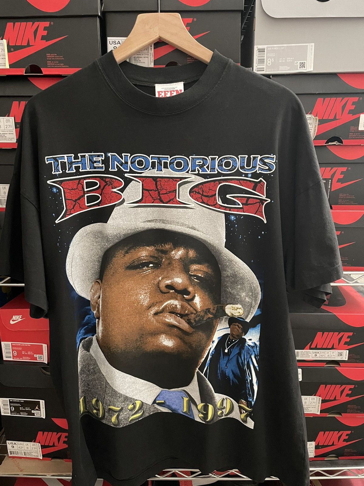 Marino Morwood × Rap Tees Effn Clothing Notorious BIG shirt Biggie ...