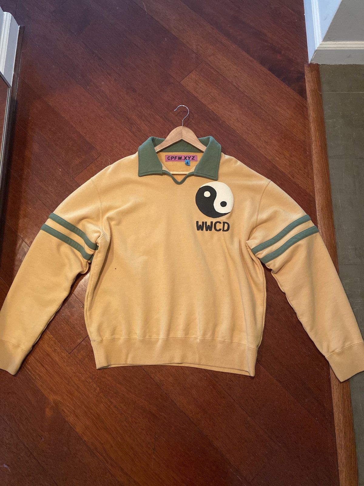 Cactus Plant Flea Market × Human Made CPFM WWCD CLUB POLO SWEATSHIRT ...
