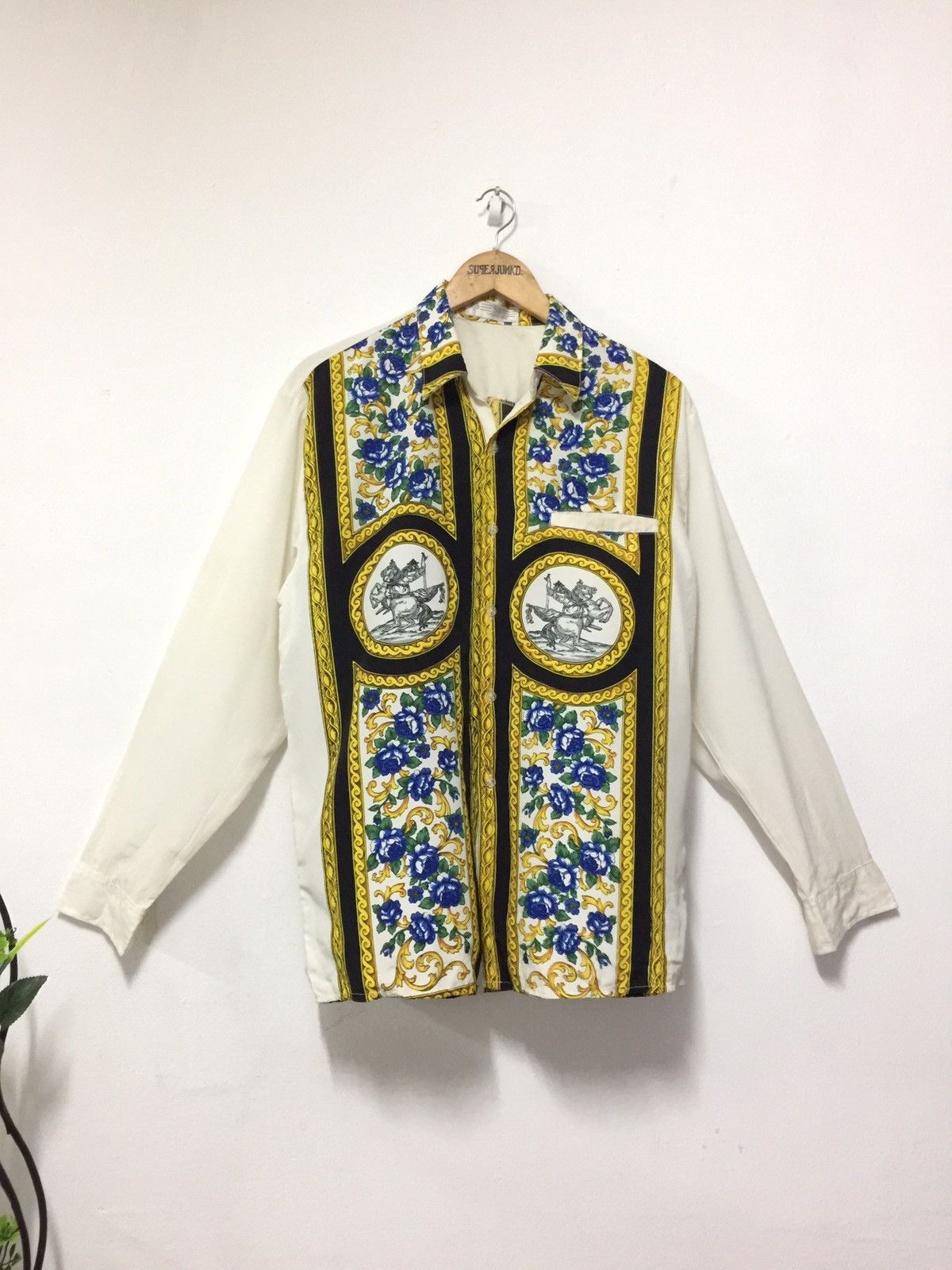 Vintage Vintage Baroque Shirt Versace style inspired | Grailed