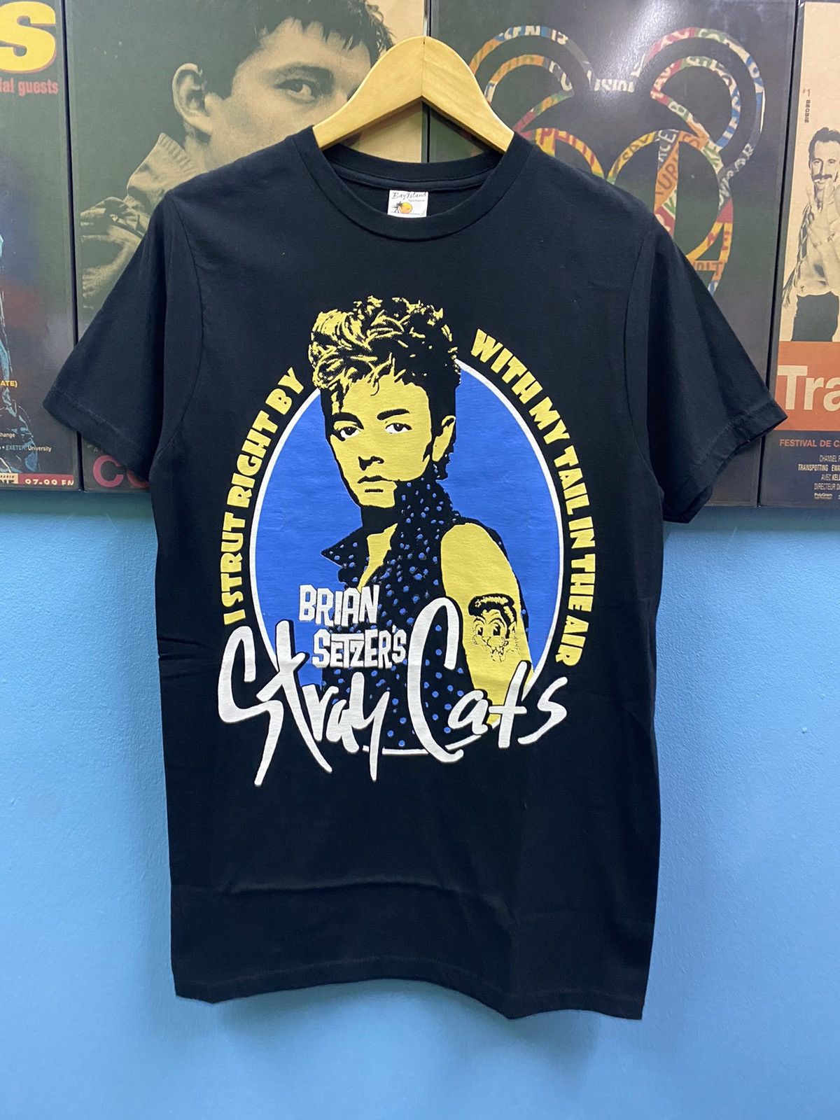 Band Tees Stray cats | Grailed