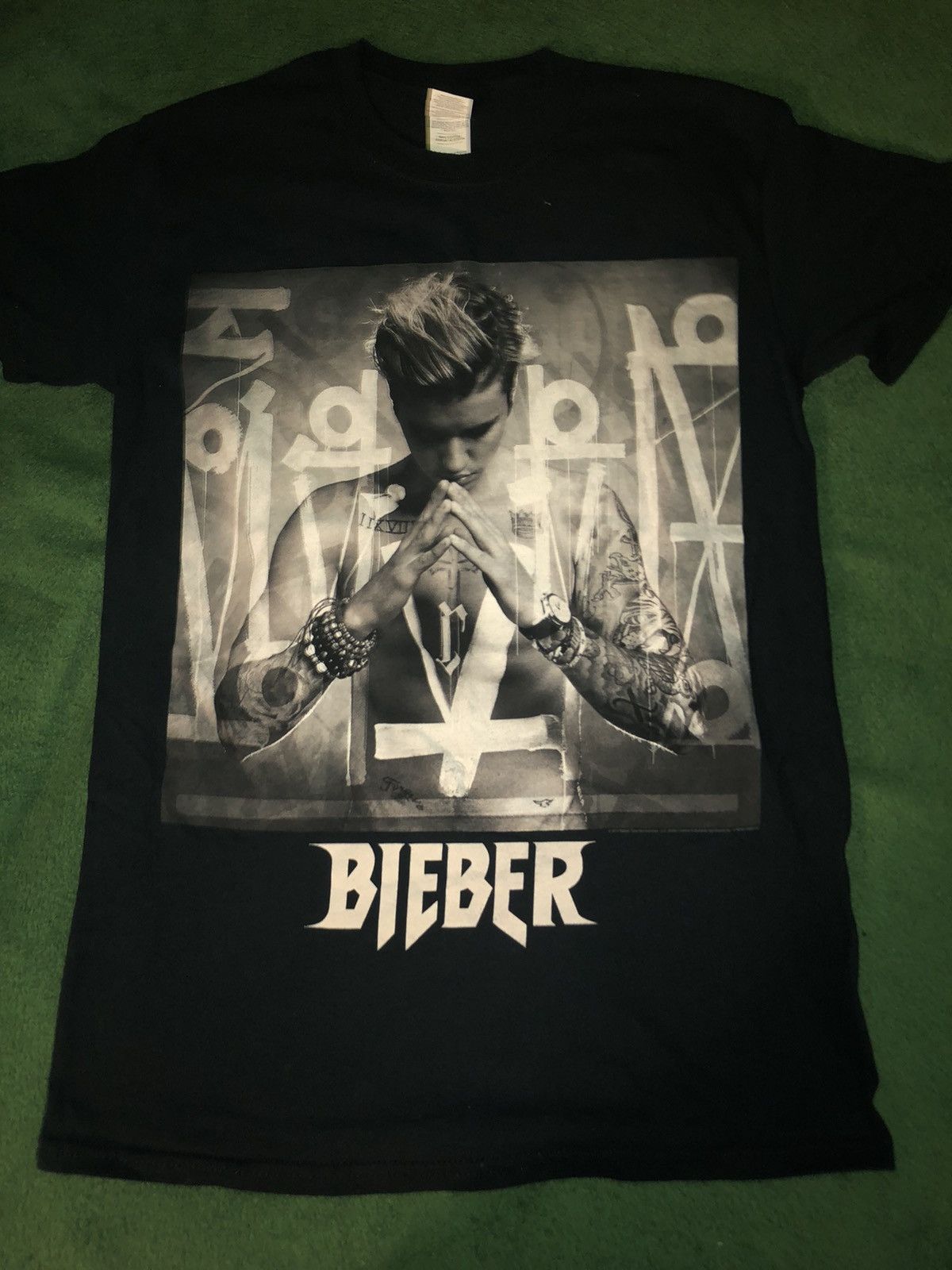Tour Tee Justin Bieber Purpose Tour Album Cover Merch | Grailed