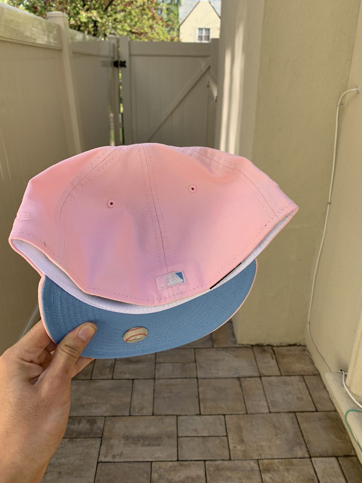 New Era Pink Los Angeles Dodgers 50th Anniversary Fitted hat | Grailed