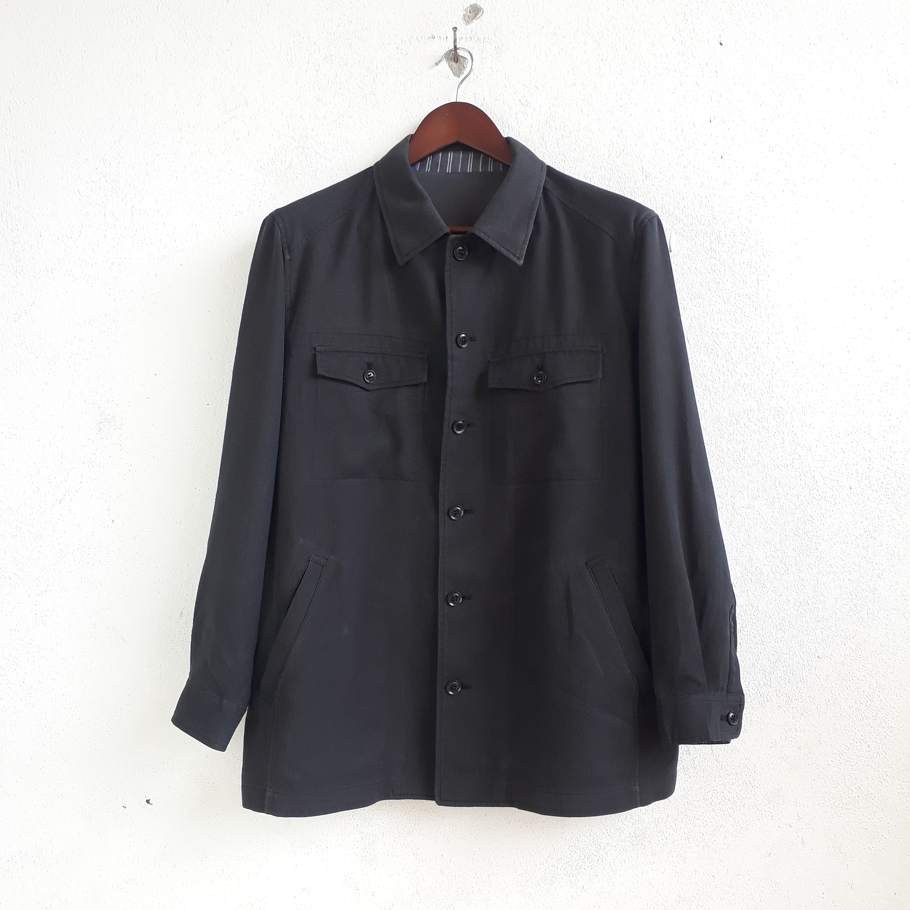 Italian Designers Aramis Button Up Denim Jacket | Grailed