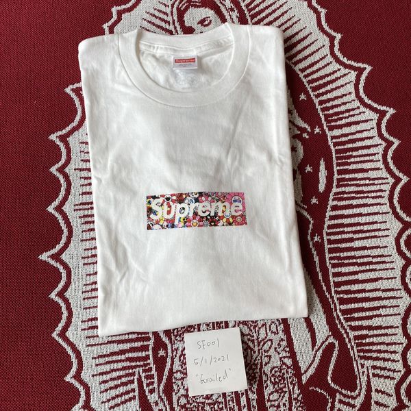 Supreme Supreme Takashi Murakami COVID-19 Relief Box Logo Tee XL | Grailed