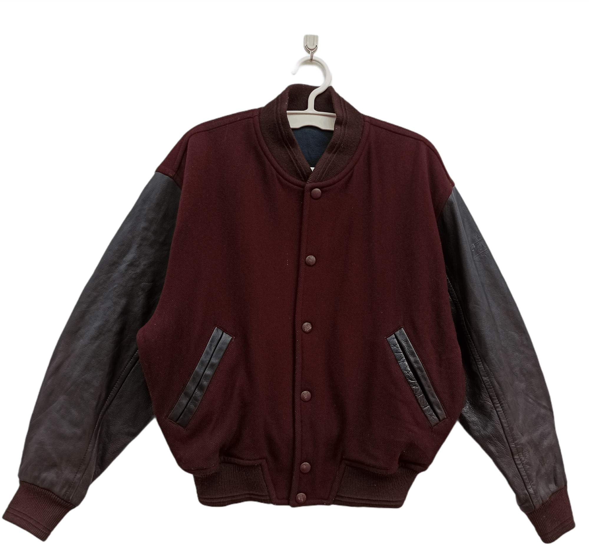 Italian Designers × Varsity Jacket DOMON The Illusory Squadron Sleeve ...